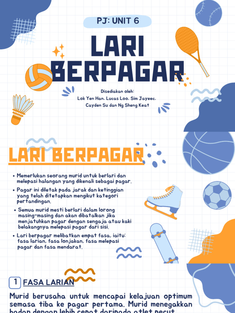 Teknik Lari Berpagar untuk Atlet | PDF