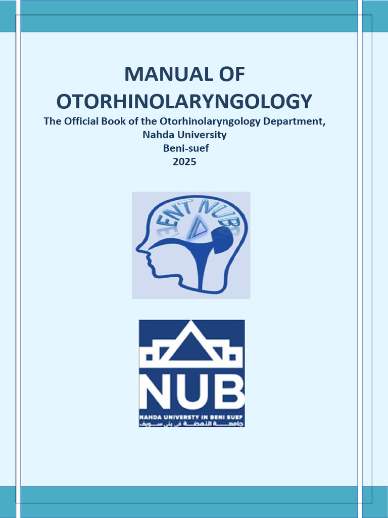 NUB ENT Book 2025 | PDF | Ear | Vertigo