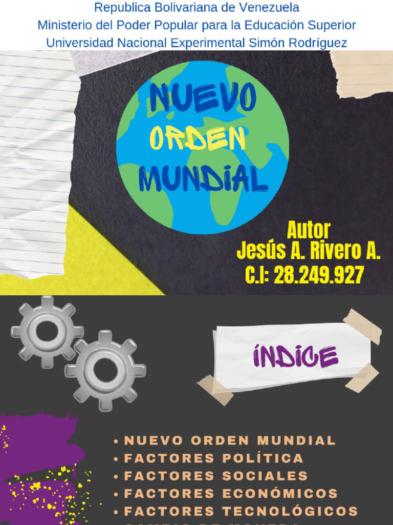 Nuevo Orden Mundial Presentación | PDF