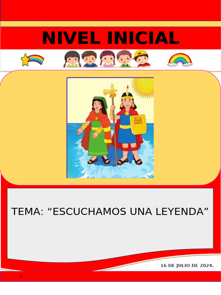 16 de Julio Inicial - Editorial Dionicio | PDF | Imperio Inca | Aprendizaje