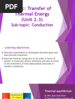 Thermal Energy Transfers IGCSE Physic Powerpoint | PDF | Convection ...