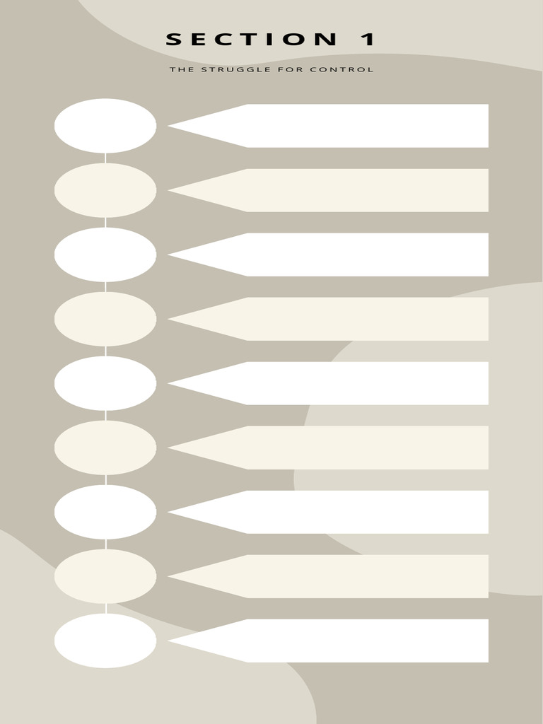 Beige Tan Minimalist Company History Timeline Infographic | PDF