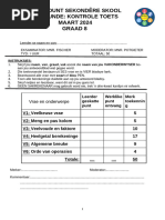 Ekwivalente Breuke - Graad 5 | PDF