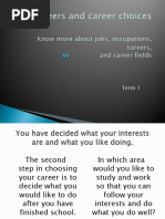 Grade 10 Life Orientation Career and Career Choices - 121349 | PDF