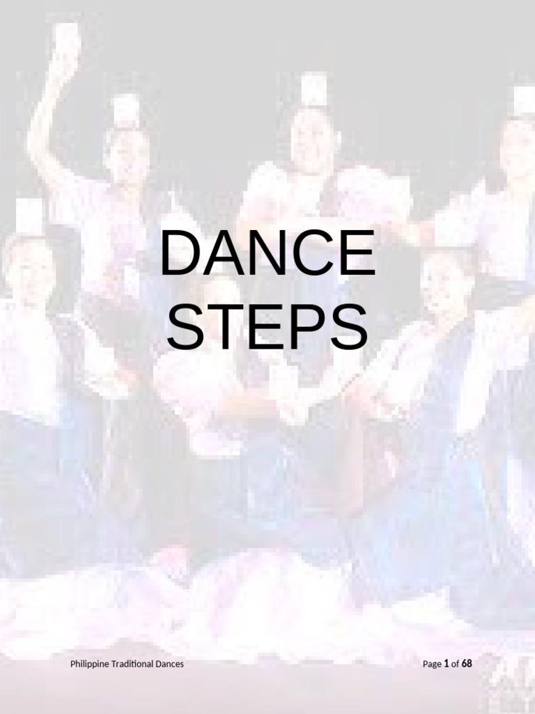 Dance Steps | PDF | Competitive Dance | Partner Dance