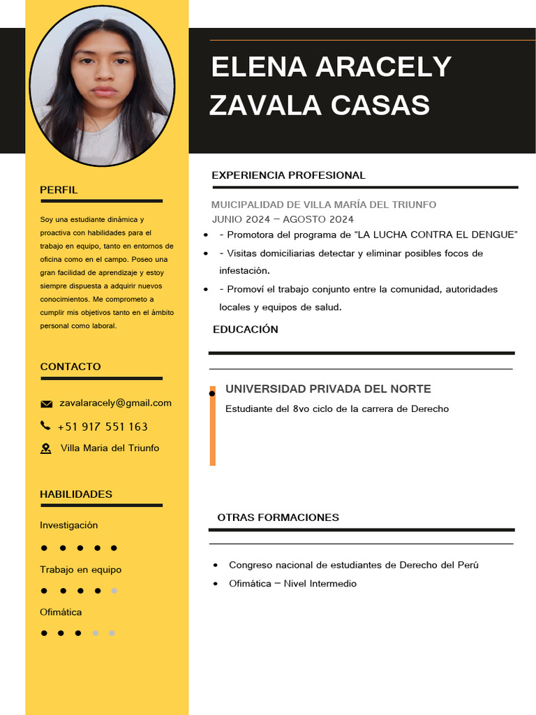 Elena Zavala 2025 | PDF