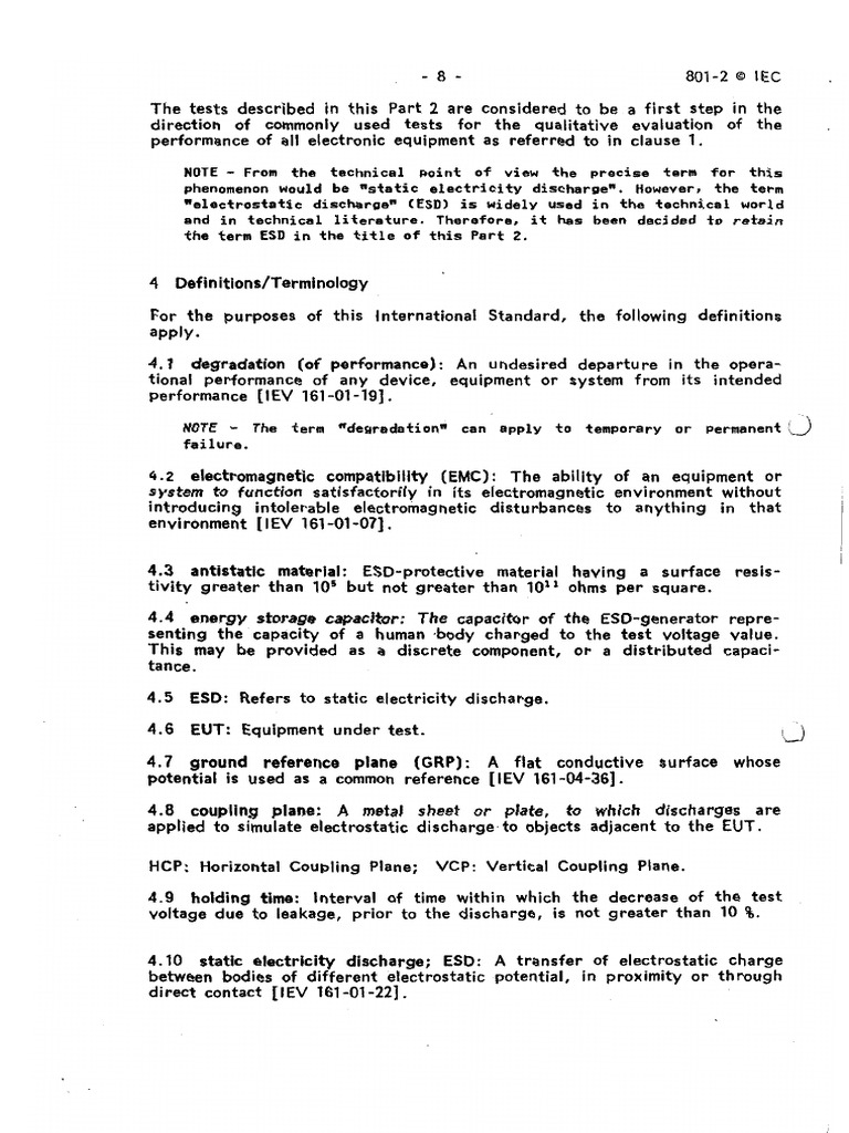 IEC 801-2 part3 | PDF