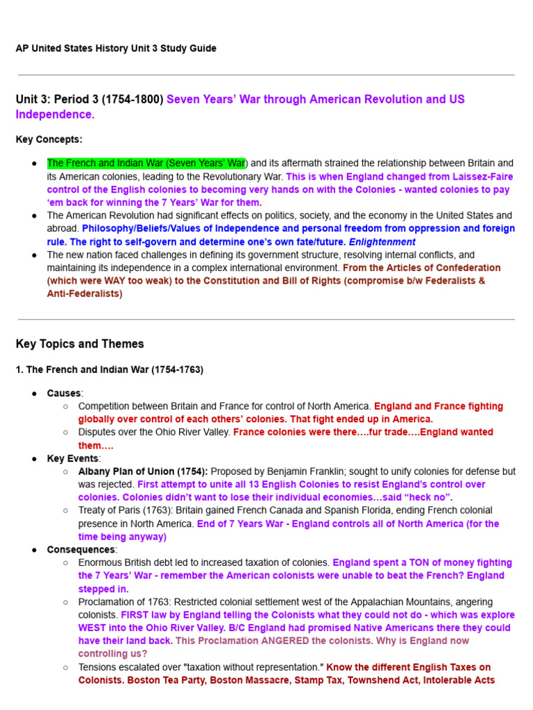 Unit 3 Exam Review | PDF | United States Bill Of Rights | American ...