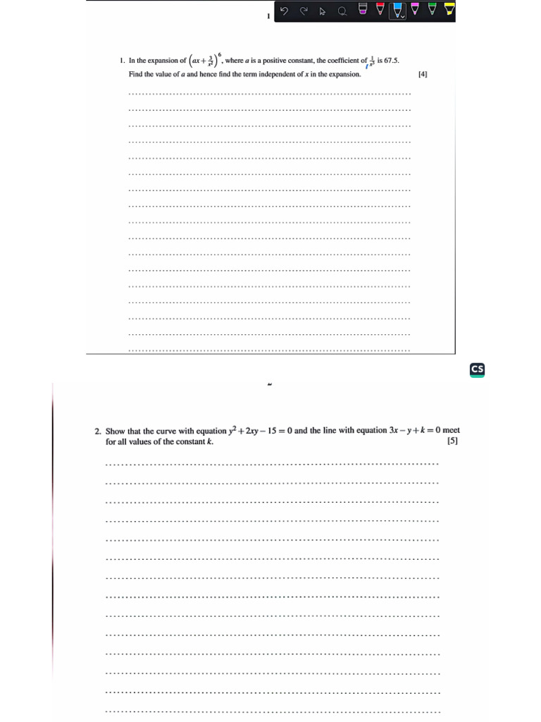 Math p1 Guess Paper | PDF