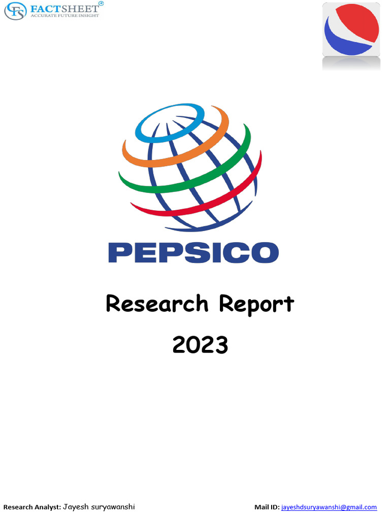 PepsiCo Financial Outlook 2023-2025 | PDF | Pepsi Co | Interest