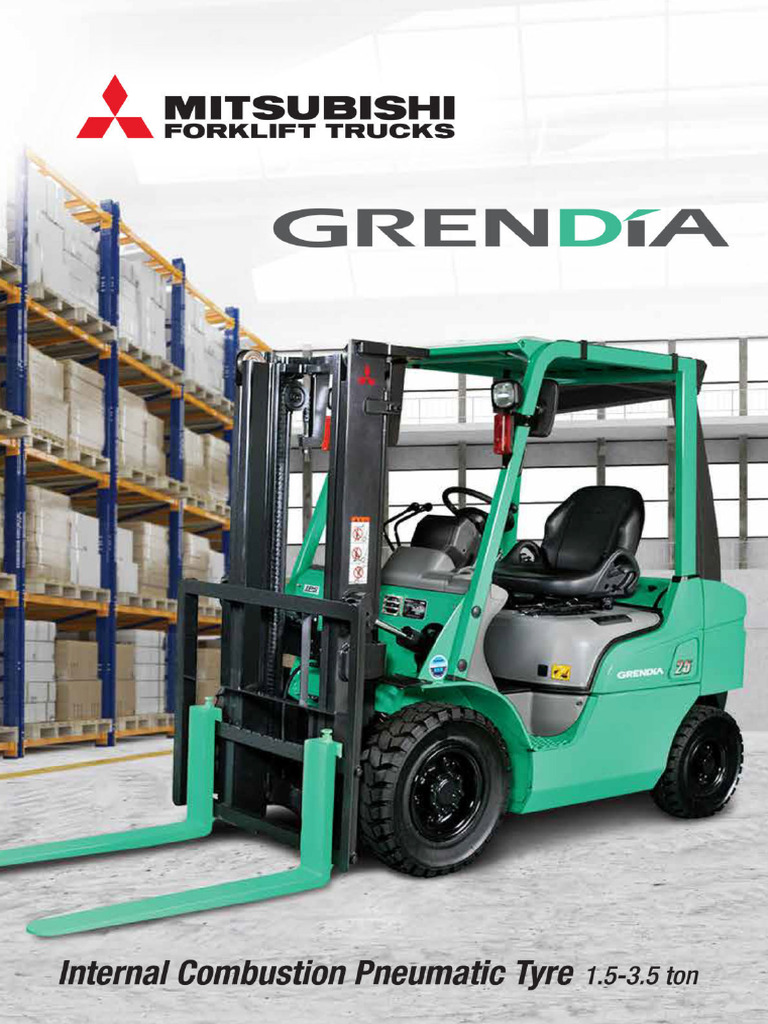 Mitsubishi Grendia FDFG15 35NB by EA Forklift | PDF