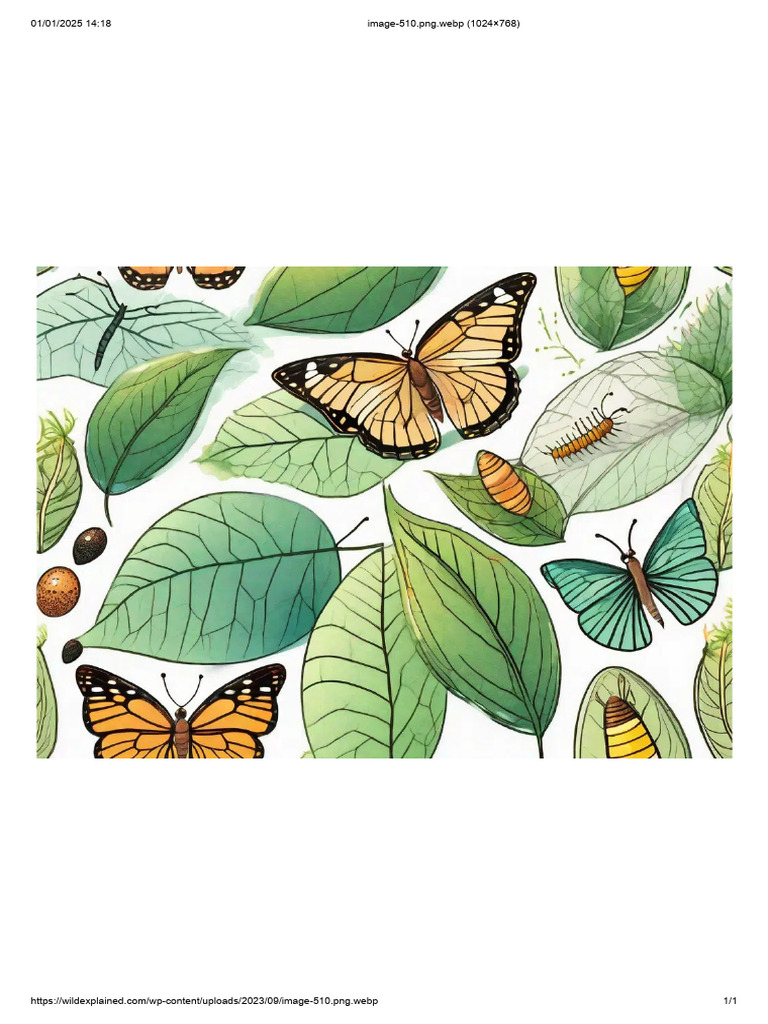 Butterfly Life Cycle | PDF