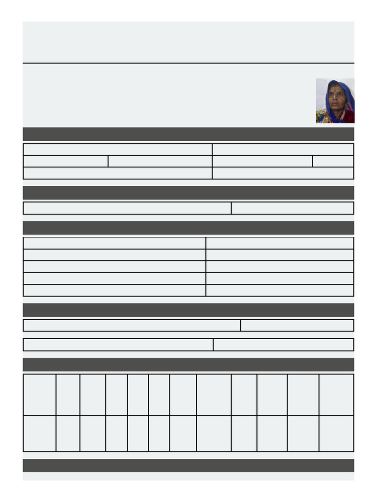 Farmer Registration Form for KCC | PDF | Government Of India