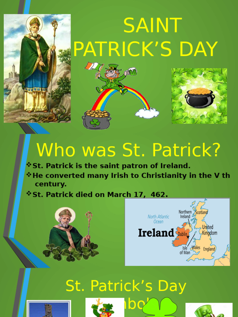 Saint Patrick Conversation Topics Dialogs 88019 | PDF