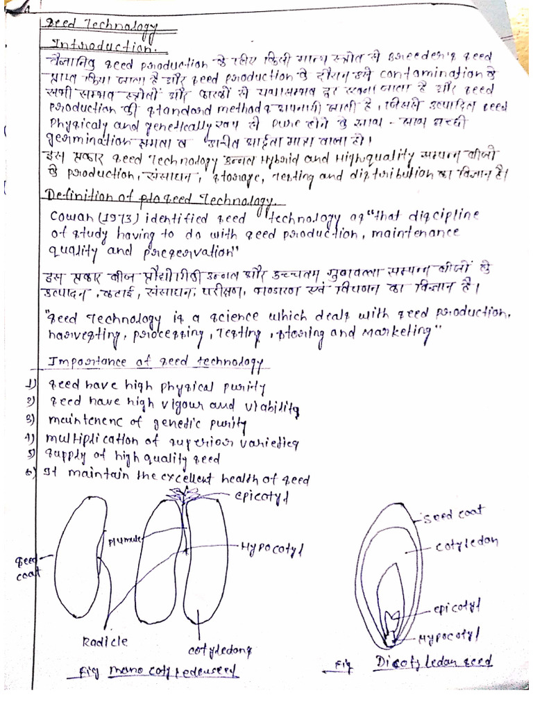 Seed Technology | PDF