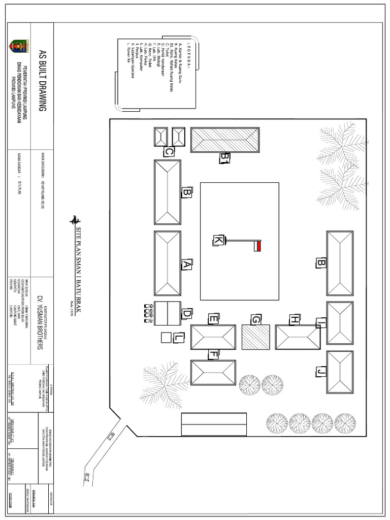 1.ASBUILDRAWING SMAN 1 BATU BRAK Model (1) | PDF