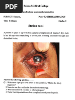 Seidel's Test | PDF | Human Eye | Medical Specialties