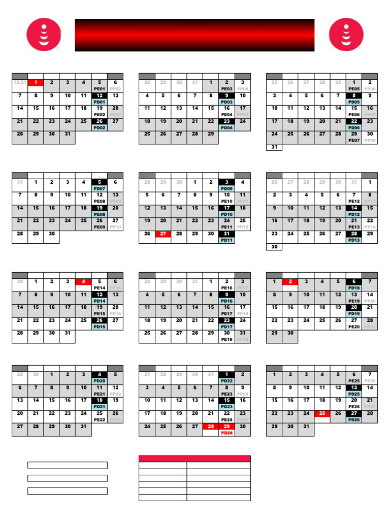 PayandTimekeeping 2024 Payroll Calendar | PDF | Observances | Holidays