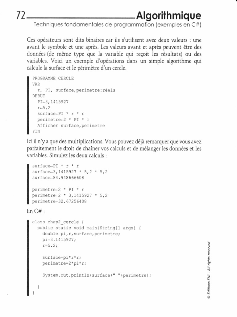 Wiley Algorithmique Programmation Cscharp - Partie38 | PDF