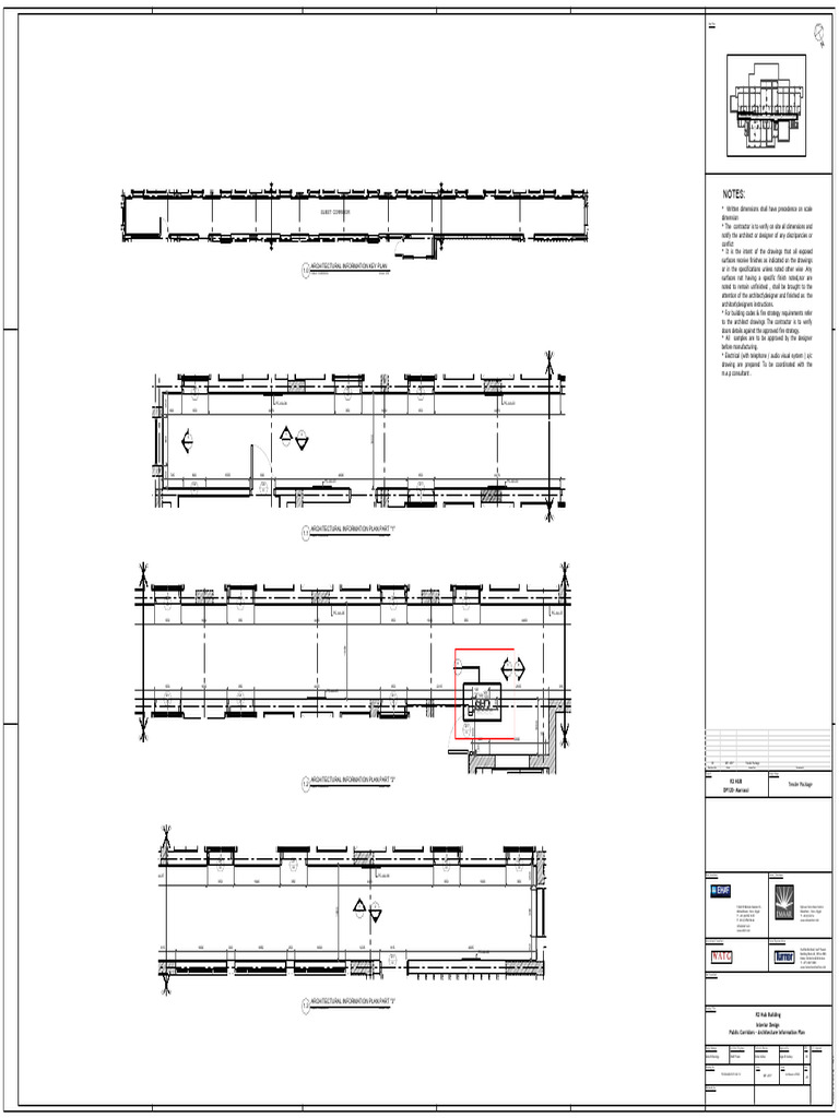 Public Corridor Architectural Plans | PDF | Design