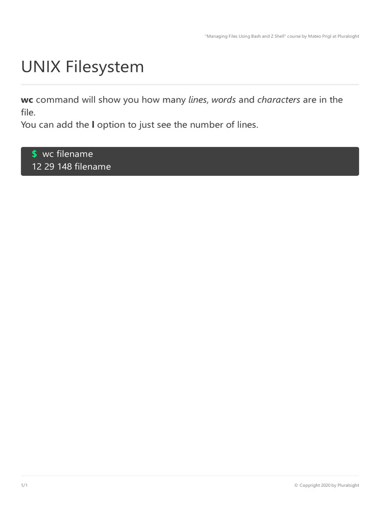 Counting Words | PDF