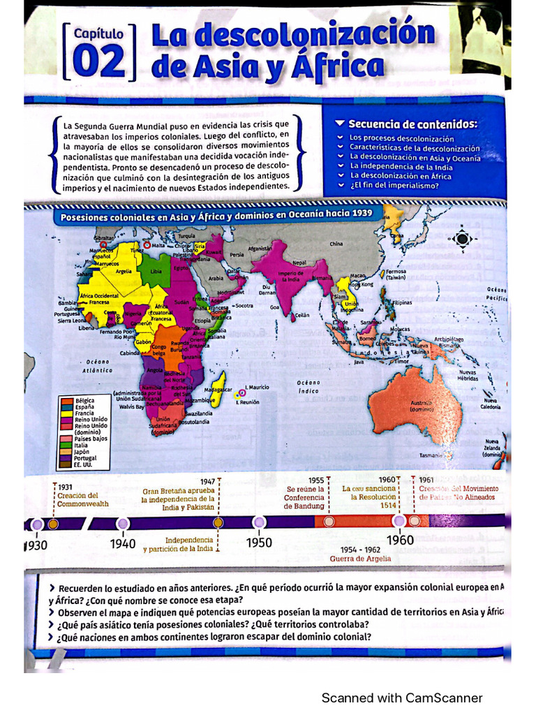 Descolonización de Asia y África | PDF