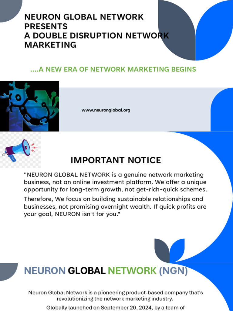 Neuron Global Network Official | PDF | Business | Economies