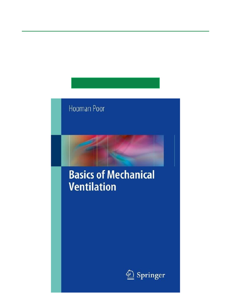 Basics of Mechanical Ventilation PDF DOCX Download | PDF | Lung ...