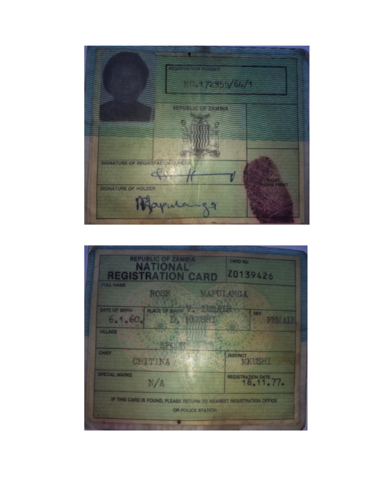 Rose Mapulanga - NRC | PDF