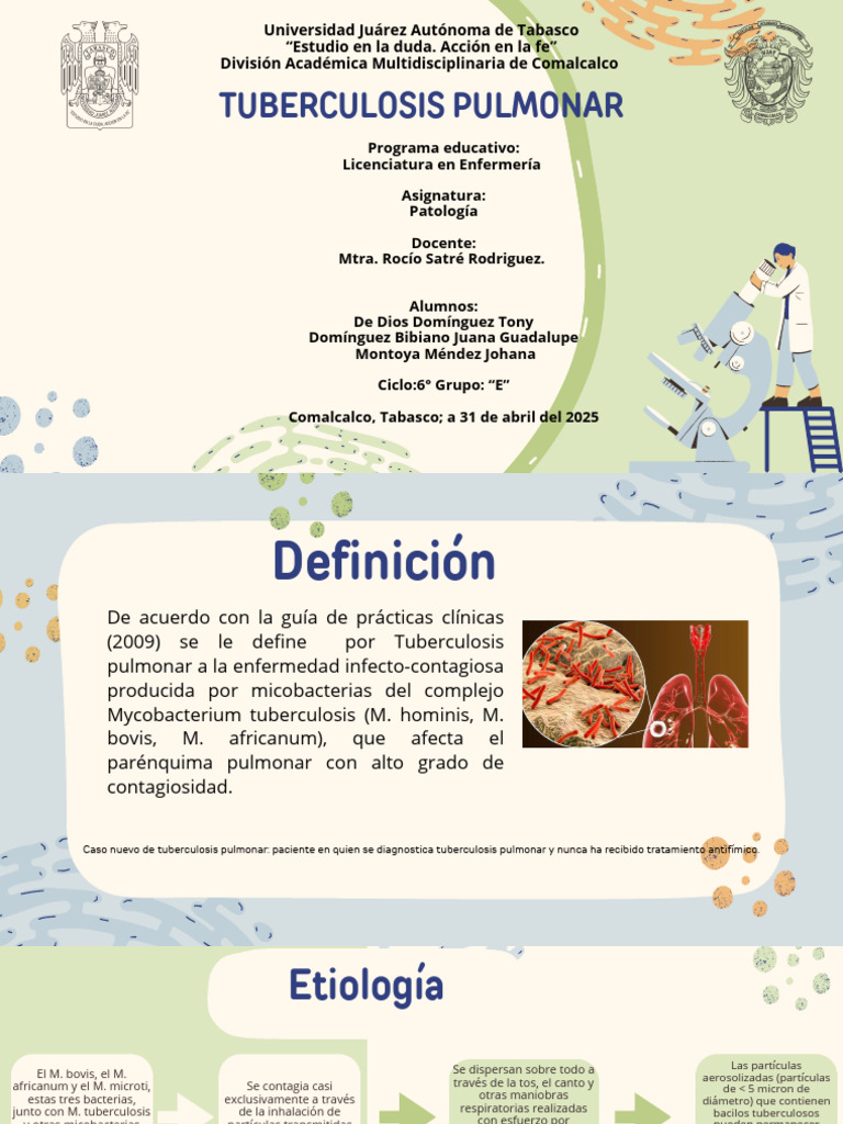 Tuberculosis Pulmonar - 20250430 - 091828 - 0000 | PDF | Mycobacterium | Tuberculosis