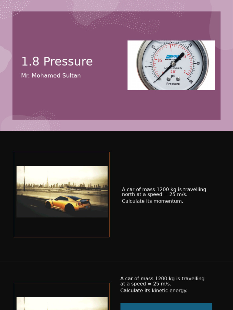 1 8+Pressure+PPT+LP+ (MSU) | PDF | Pressure | Force