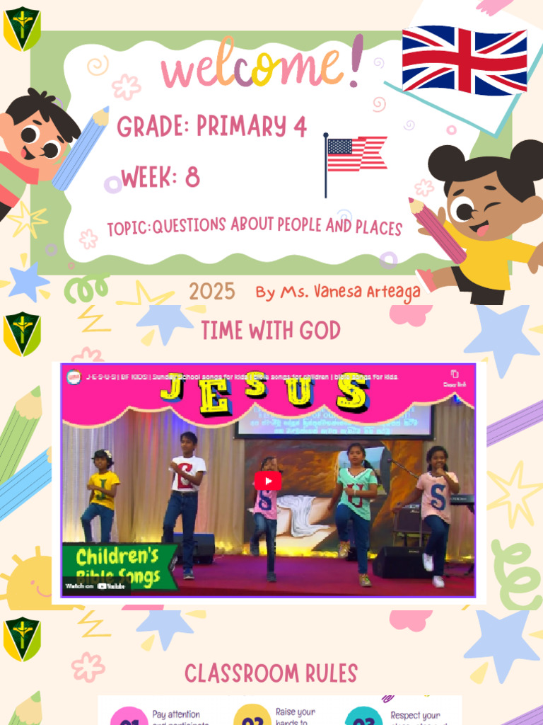 4TH Grade (Week 8) 2025 | PDF