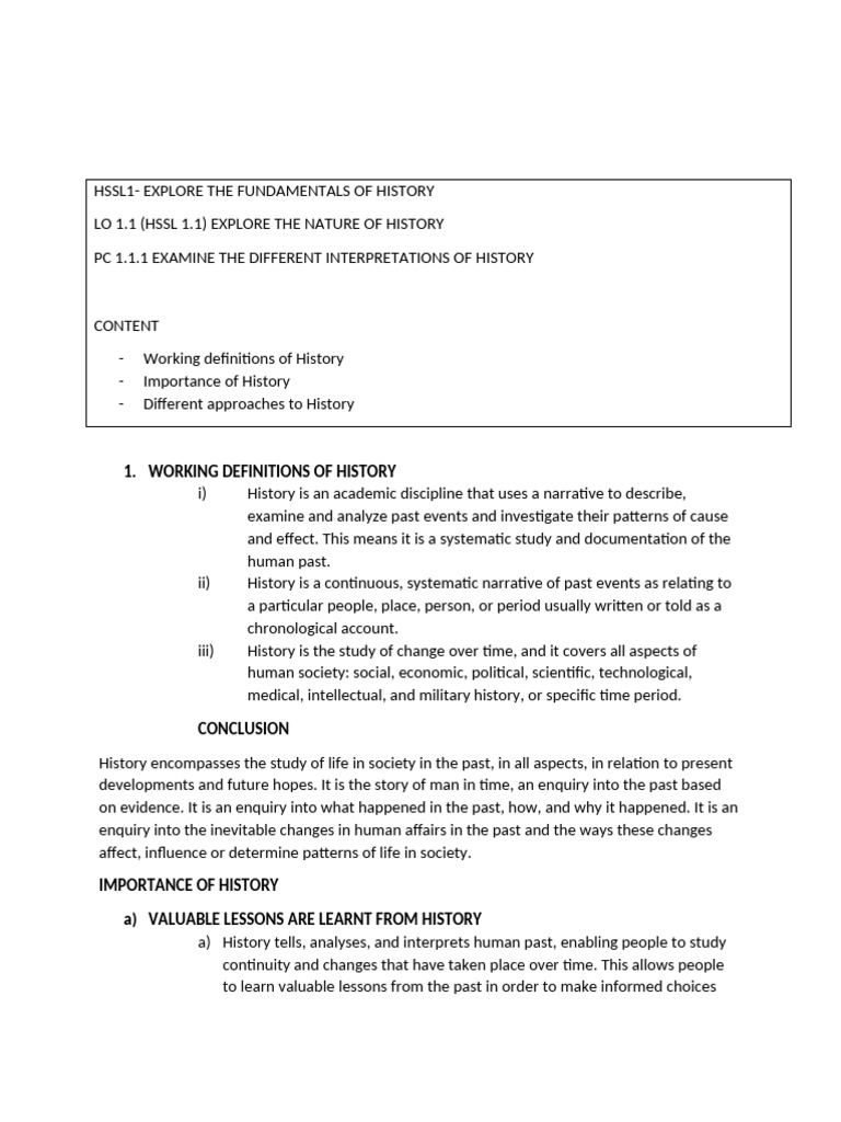 History Paper 1 Notes-Obe | PDF | Homo | Human Evolution