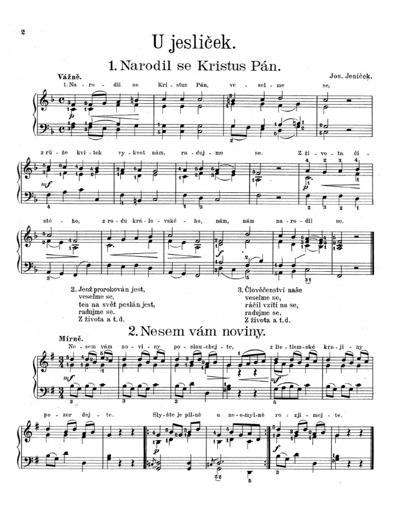 Koledy Pro Klavír | PDF