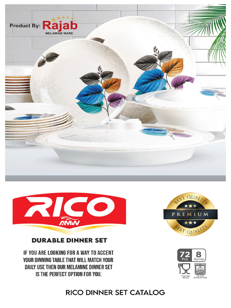 Rico Dinner Set PDF | PDF