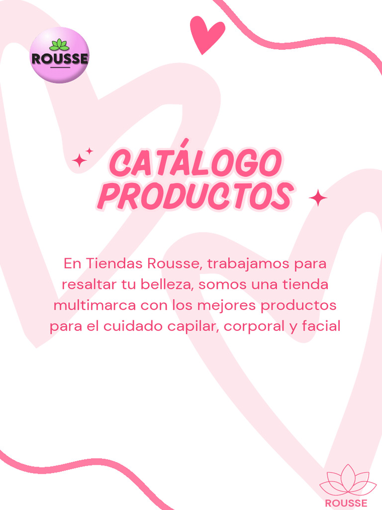 Catálogo Detal Rousse Abril V5 | PDF | Champú | Pelo