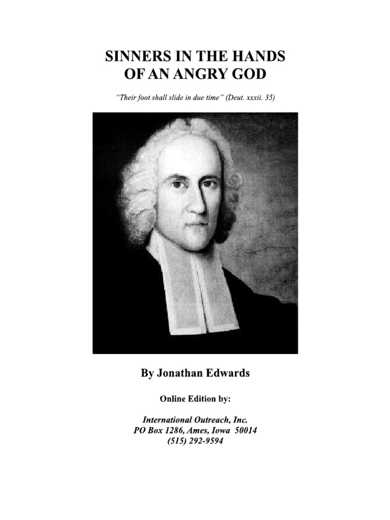 Edwards - Sinners in The Hands of An Angry God | PDF