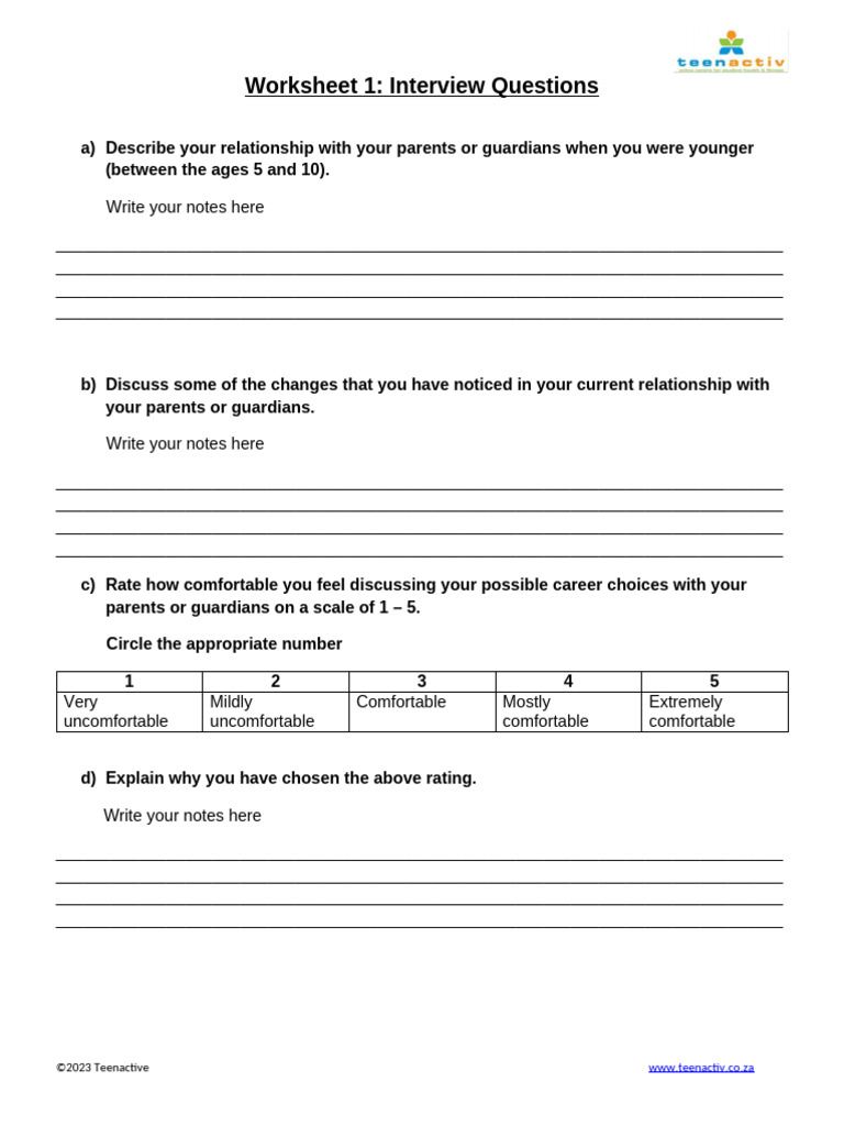 Gr10 T3 Project 2023 Practical Interview Component | PDF
