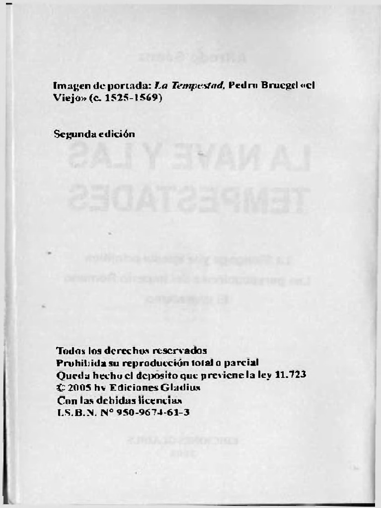 Segunda Edición: La Tempestad | PDF
