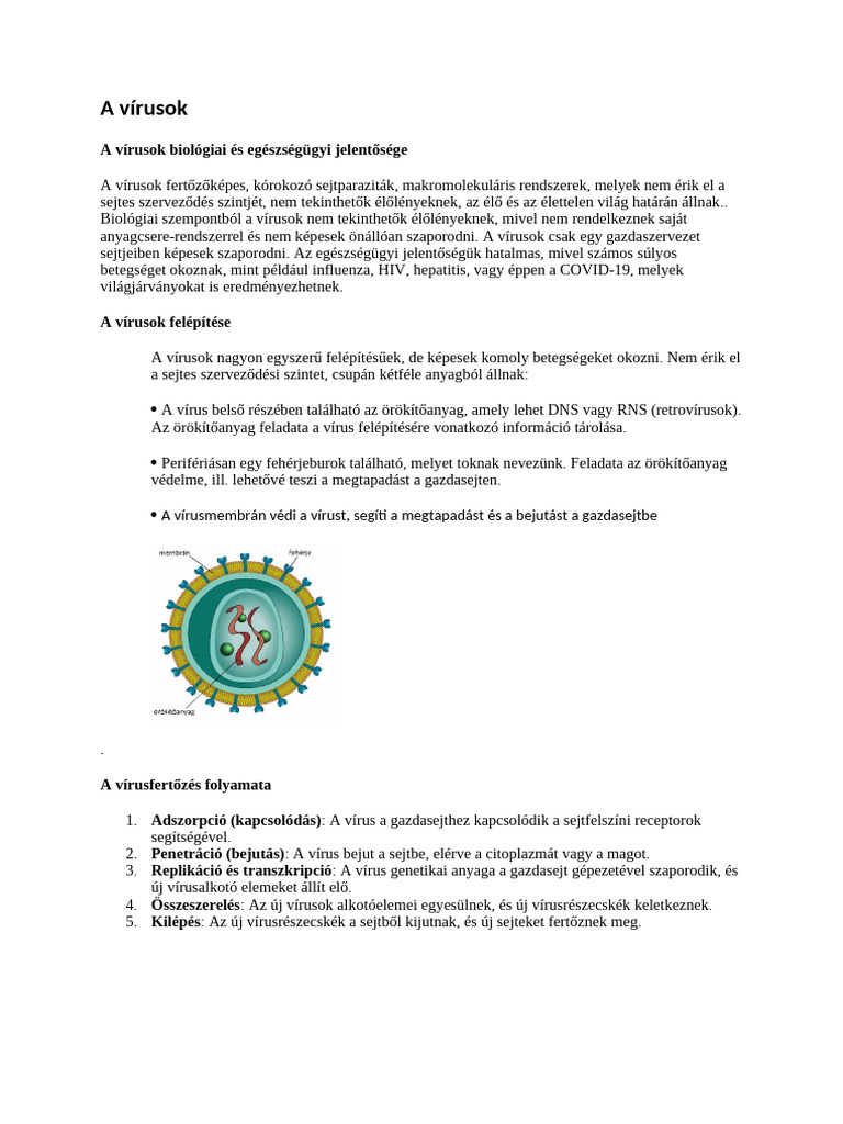 A vírusok | PDF