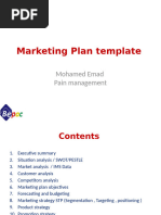 Target Product Profile Template Guide | PDF | Medical Treatments | Pharmacy