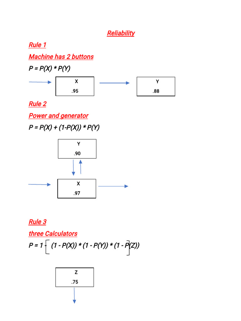 CH 4 Reliability and Availability Questions | PDF | Systems Engineering | Reliability Engineering