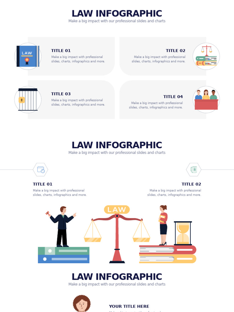 Enforcement Law Infographic Presentation Green Variant | PDF | Visual ...