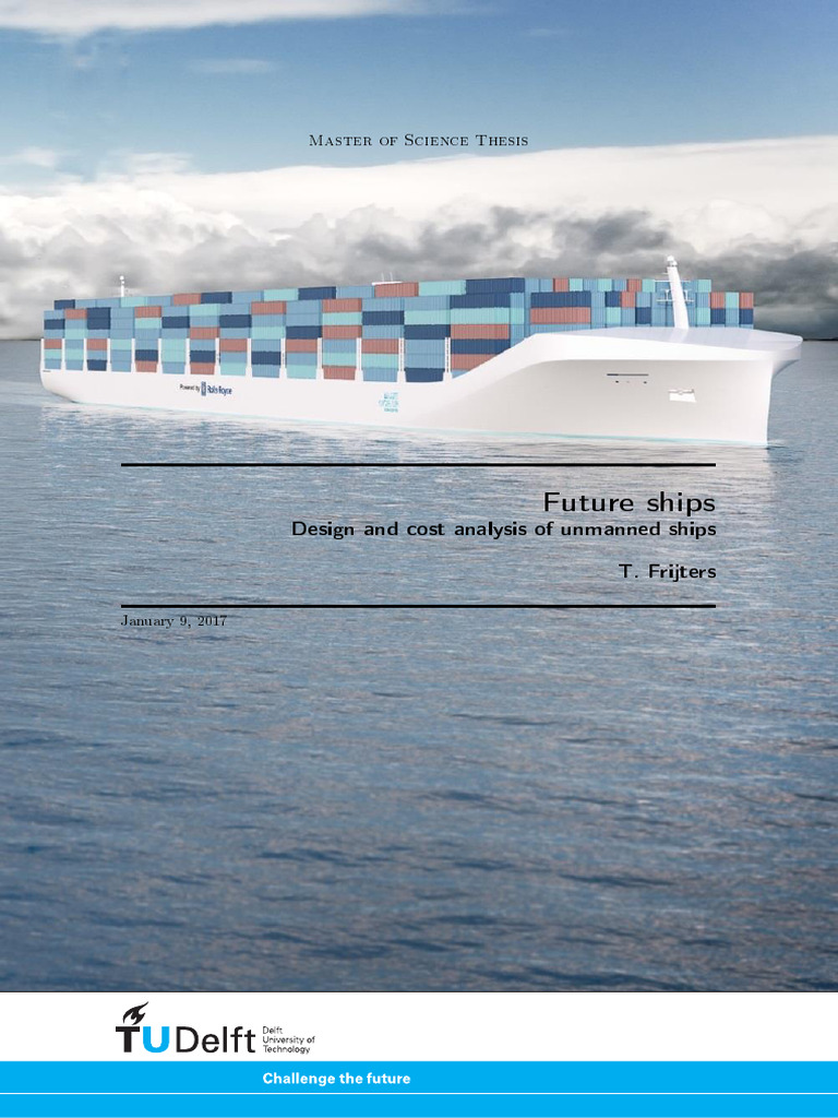 Thesis Thomas Frijters - Future Ships - Design and Cost Analysis of ...