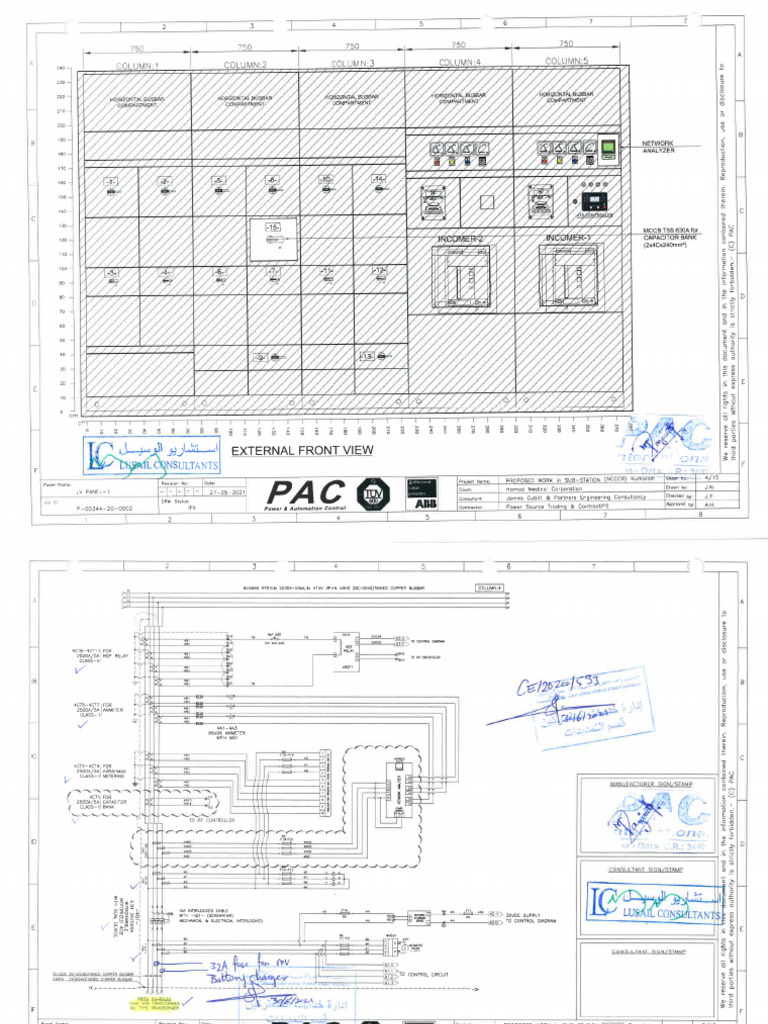 Pages From 1. Kahramaa LV Panel Approval 1,2,3,4 | PDF