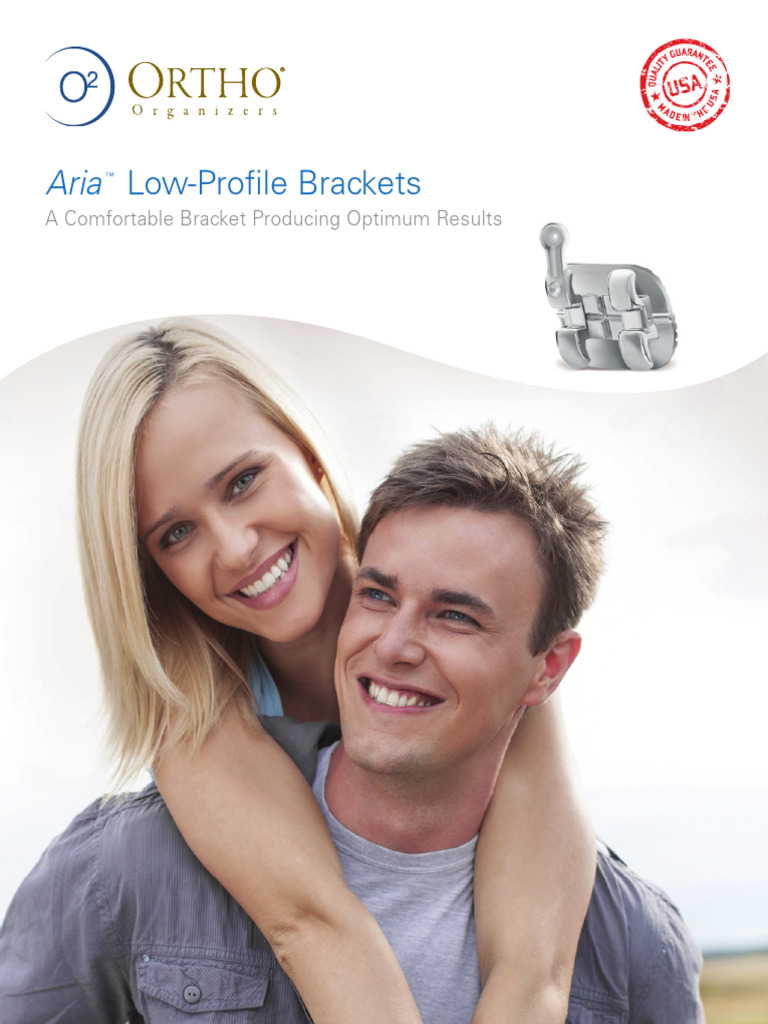 ARIA Low Profile Brackets | PDF | Orthodontics | Dentistry Branches