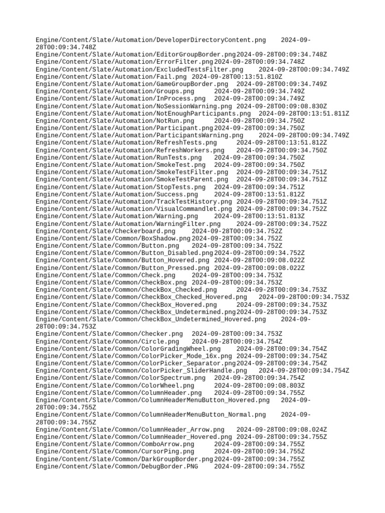 Manifest UFSFiles Win64 | PDF