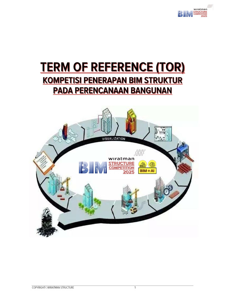 TOR Peserta BIM Competition Tahap Awal | PDF
