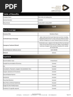 Bupa Gold Health Plan Benefits Overview | PDF | Organ Transplantation ...