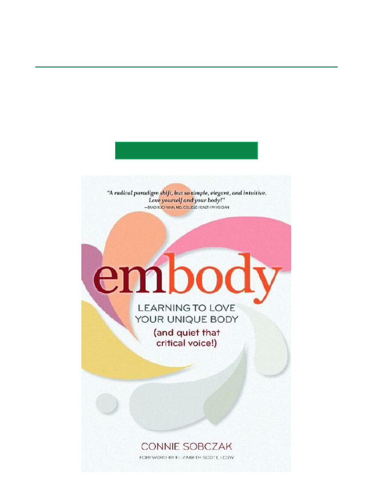 embody Learning to Love Your Unique Body (and quiet that critical voice!) Multiformat Download ...